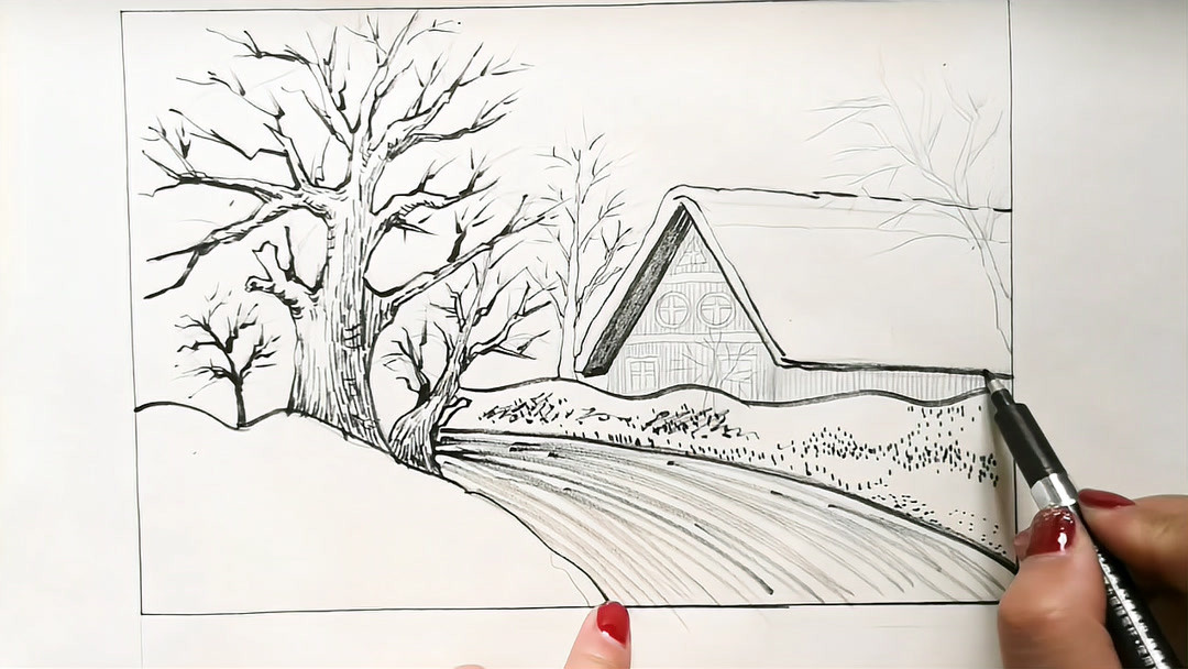 少儿教程—简笔风景画