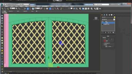 室内设计3DSMAX欧式橱柜双开门建模教程