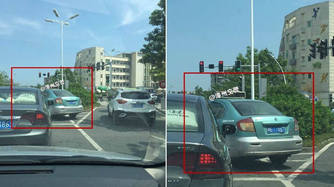 强行加塞你的错,还把车门给跺破,会咬人的狗,不会叫啊!太狠了