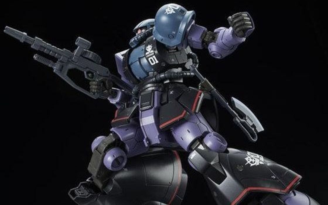 【定格动画NO.07】自动组装 高达模型 hggto(MS-06RD-4 高机动试作...