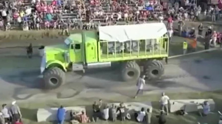 六驱大货车输给了四驱皮卡