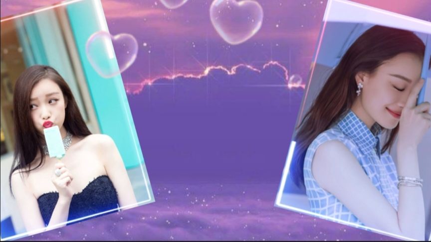 剪映制作,唯美照片无限循环滚入滚出电子相册简单易操作