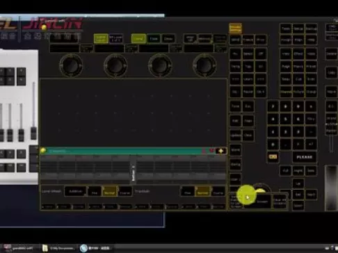 5、软件界面与控台的对应关系