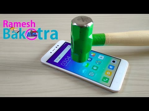 Redmi Y1筛划痕试验