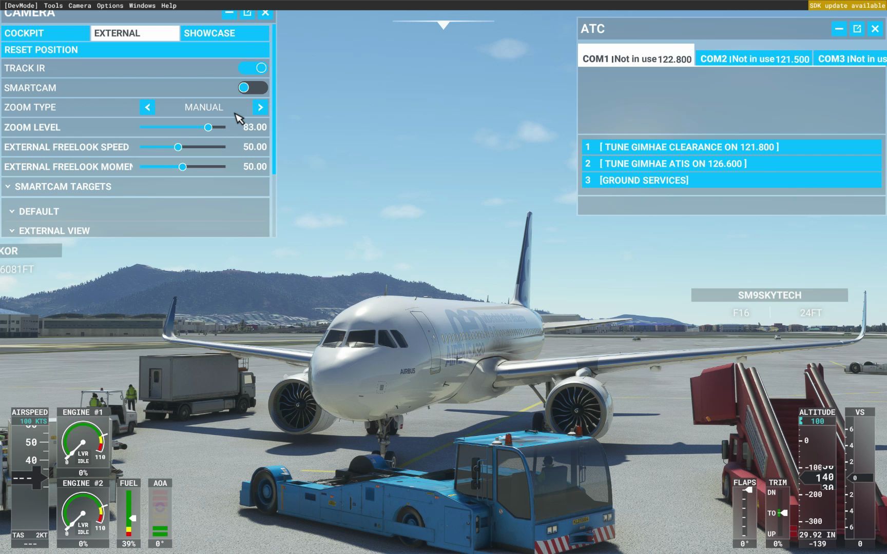 【模拟飞行MFS2020】A320 FBW 飞往济州岛