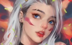 PS厚涂-人物插画2021年【有笔刷】