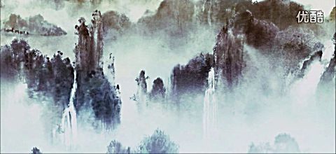 【L908】中国风水墨山水画