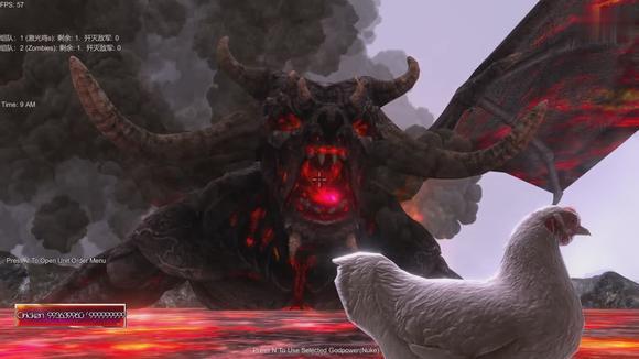 史诗战争模拟器:终极BOSS到底能不能打死呢,激光鸡也是无能为力