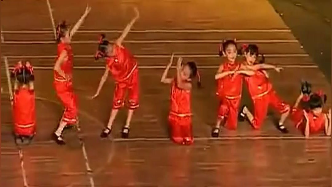 幼儿舞蹈教学 三字经