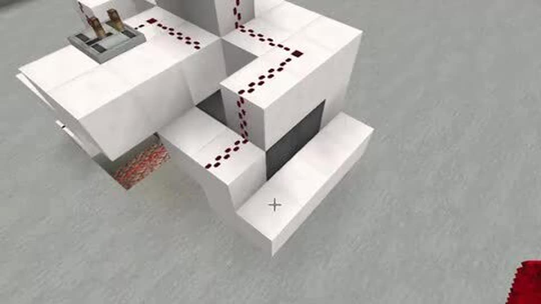 游戏-我的世界红石系列 MC无缝隐藏门 MC2x3内吸门[流畅]