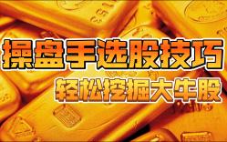 职业操盘手常用选股技巧,小白也能轻松挖掘大牛股,只需修改一个参数!