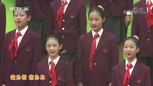 [大手牵小手]歌曲《诚信歌》 演唱:中央电视台银河少年电视艺术团