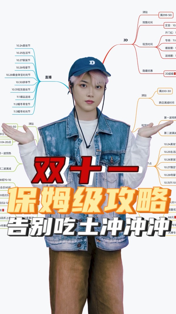 双十一保姆级攻略,告别吃土冲冲冲!