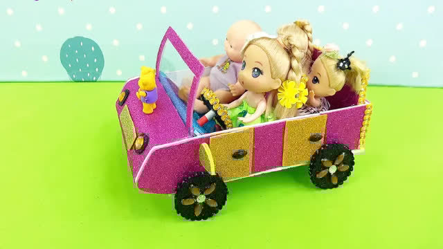 你没玩过的玩具,芭比娃娃手工制作汽车教程