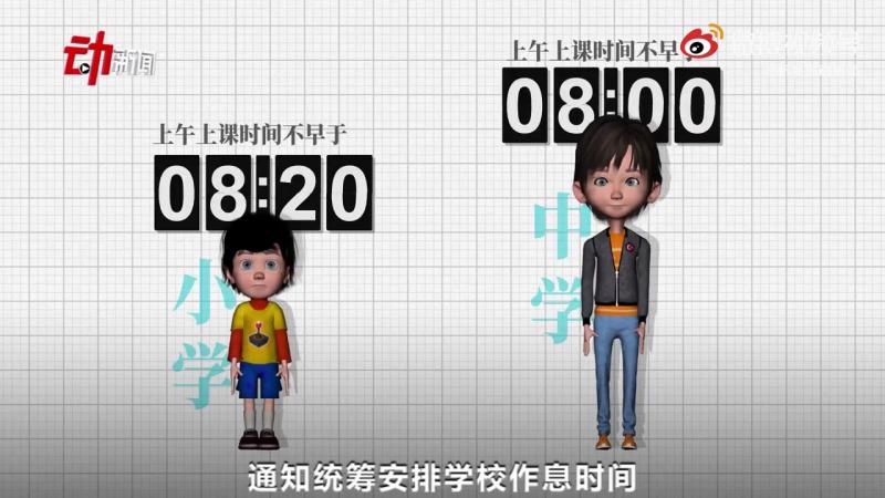 【#教育部明确中小学睡眠时间要求#:小学应睡足10小时 上课不早于8:...
