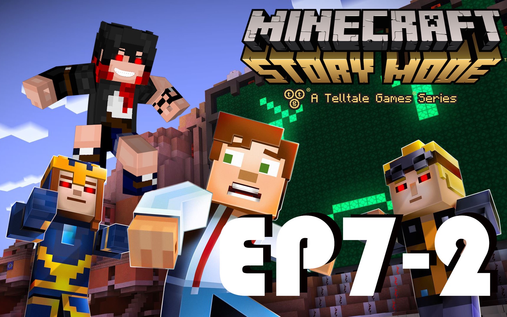 Minecraft story mode |我的世界故事模式| : episode 7 第七章 #2 远古...