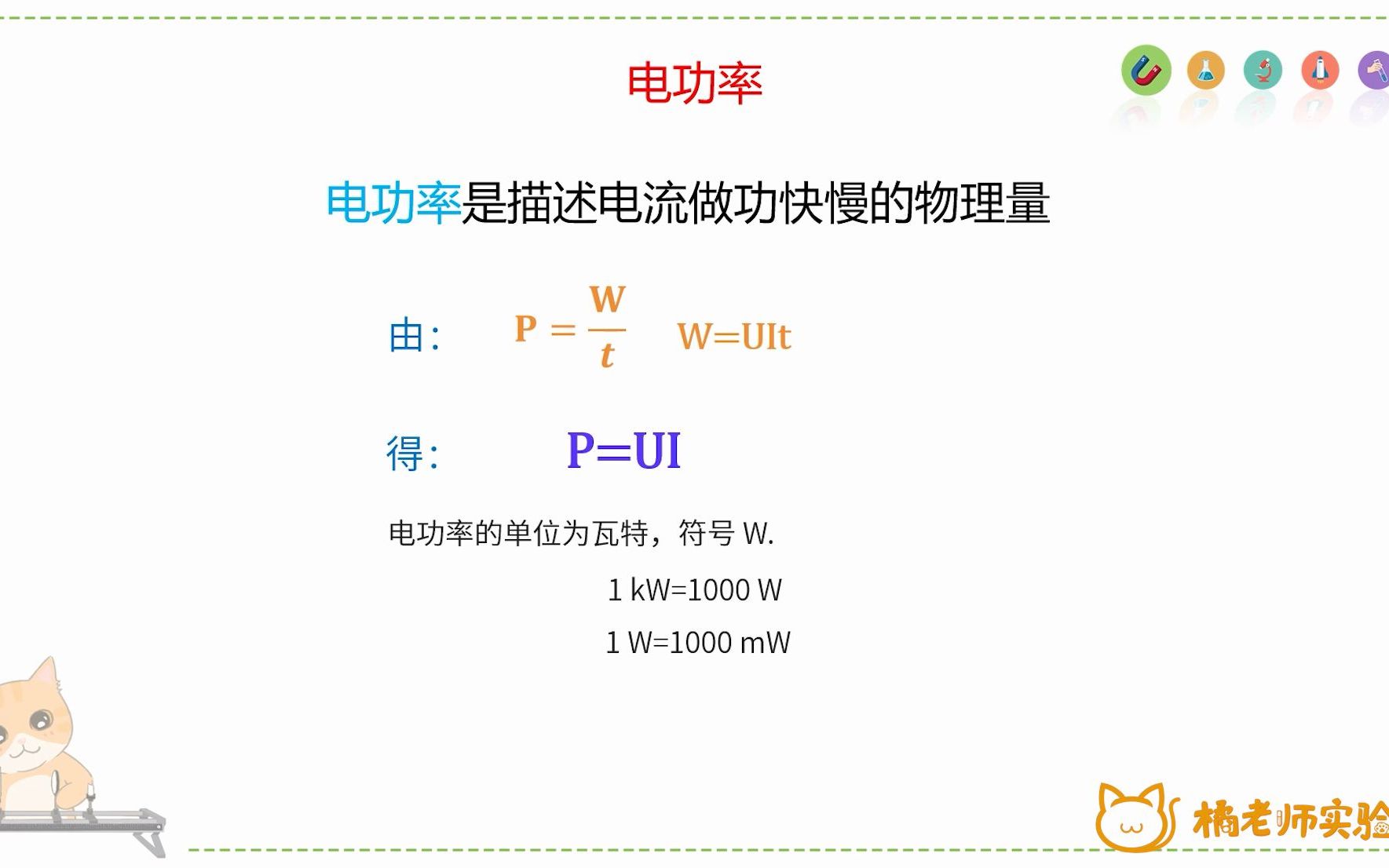 【橘老师实验室】测量小灯泡的电功率