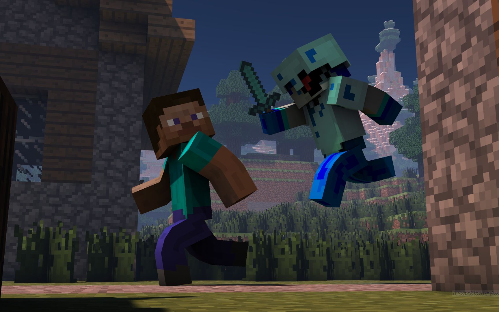 当你将近4年没玩我的世界电脑版 - 经典再现?