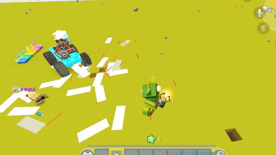 迷你世界:没有火箭背包也可以飞行,半仙脚踏金箍棒真的像成仙了