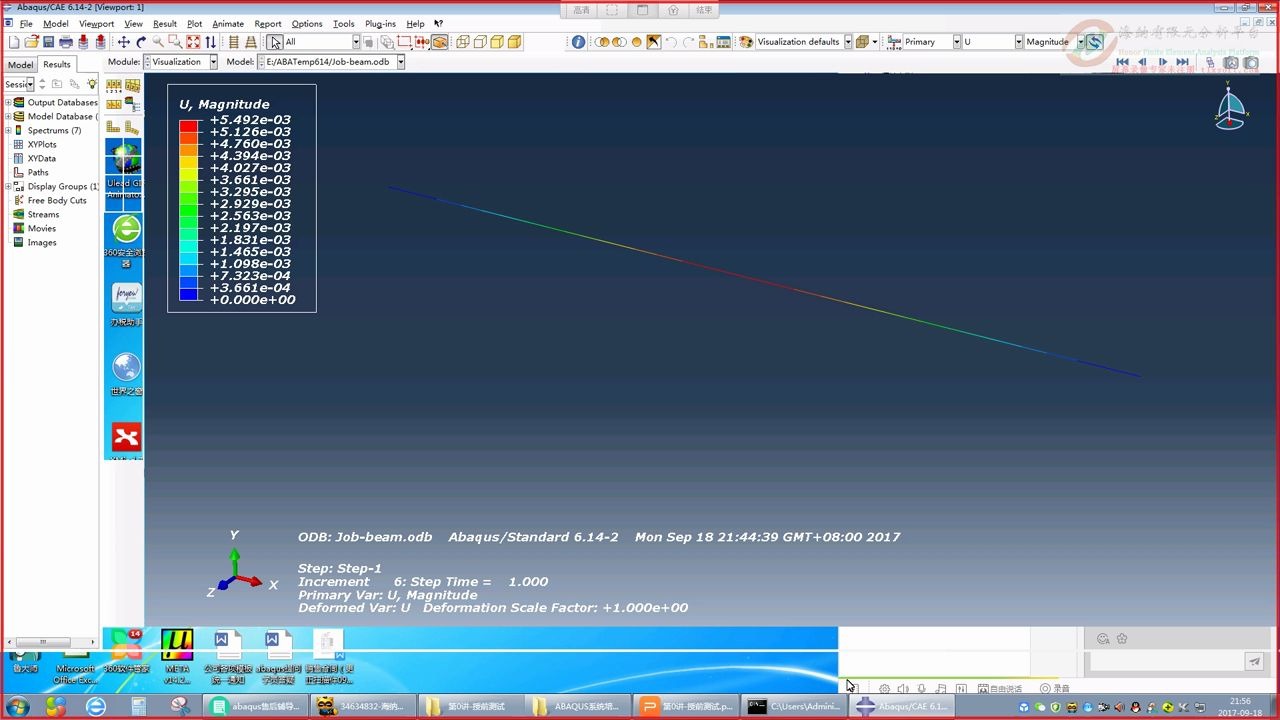 Abaqus 结构动力学第一阶段