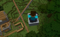 UP主首次制作Mc过山车