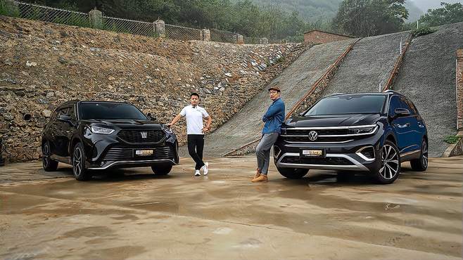 挑战陡坡真硬核 大众揽境对比陆放