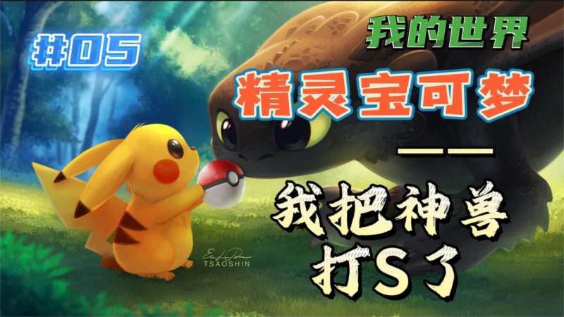 我的世界精灵宝可梦生存「5」,不小心把神兽给打S了,可恶