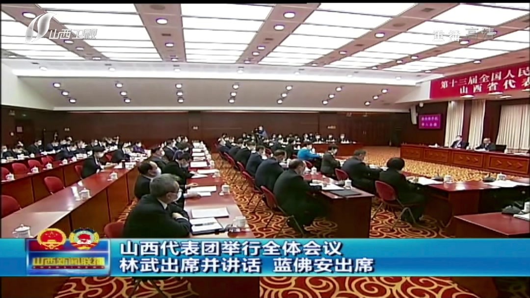 山西代表团举行全体会议