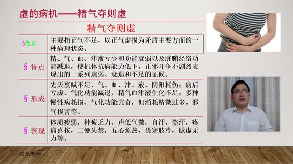 郑磊老师中医系列微课第二十六讲:虚实病机
