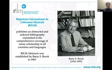 EBSCO - Webinar - 连接中国与国际音乐学术的桥梁——RILM的使命、...