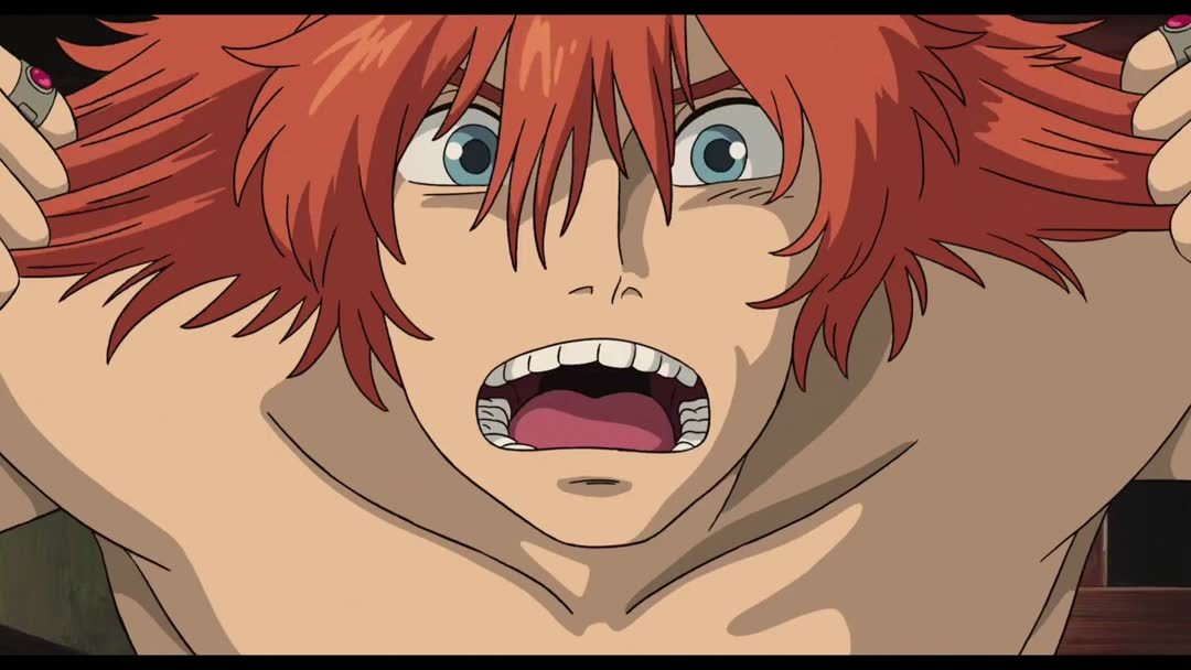 《哈尔的移动城堡》就在苏菲快要被击中时,哈尔从天而降,帅炸了