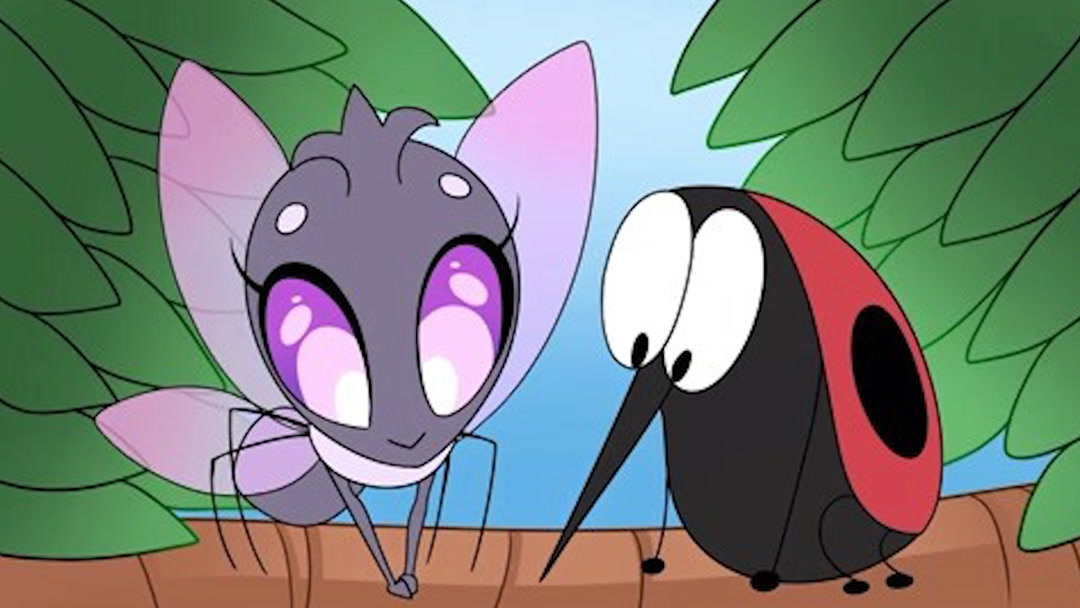 蝴蝶与蜘蛛的孩子竟爱上一只瓢虫,神奇的动物世界,高分迷你短片