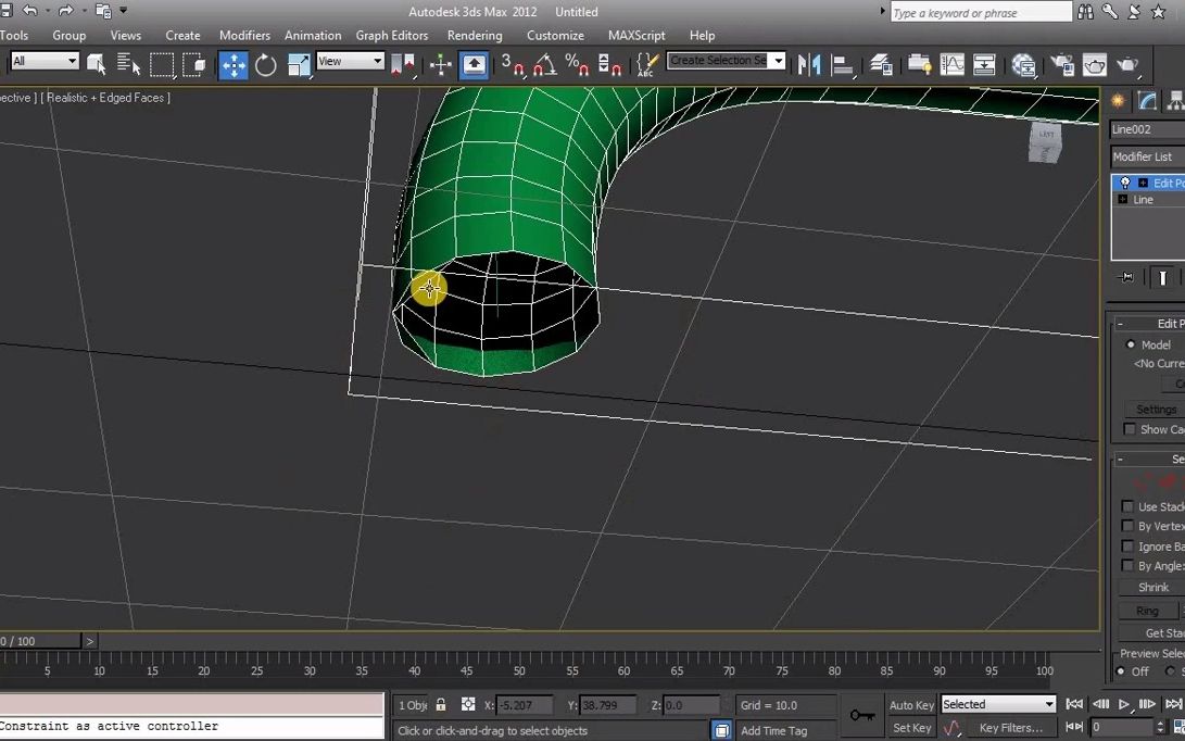 3DMax 教学:物体通过管效应
