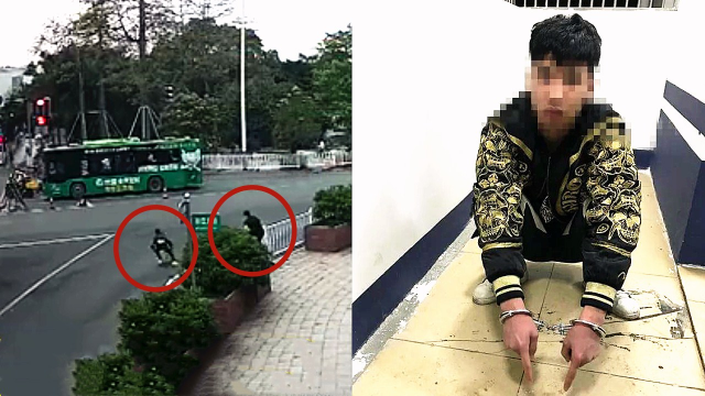 实拍缉毒现场!柳州民警跨栏抱摔嫌犯 上演“教科书”般追捕