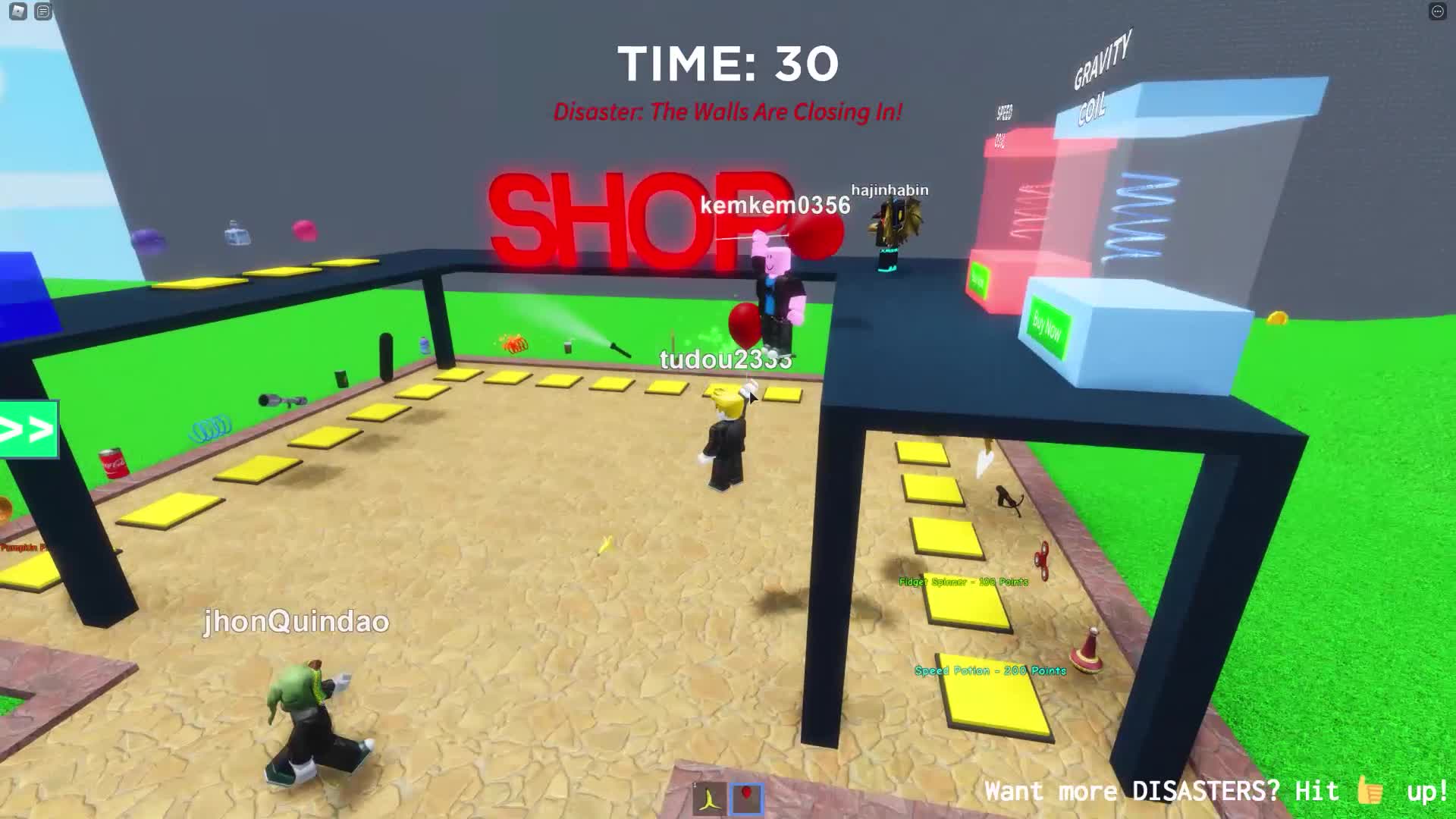 roblox灾难模拟器:轰炸机?洪水?泥石流?连巨人也来袭击了!