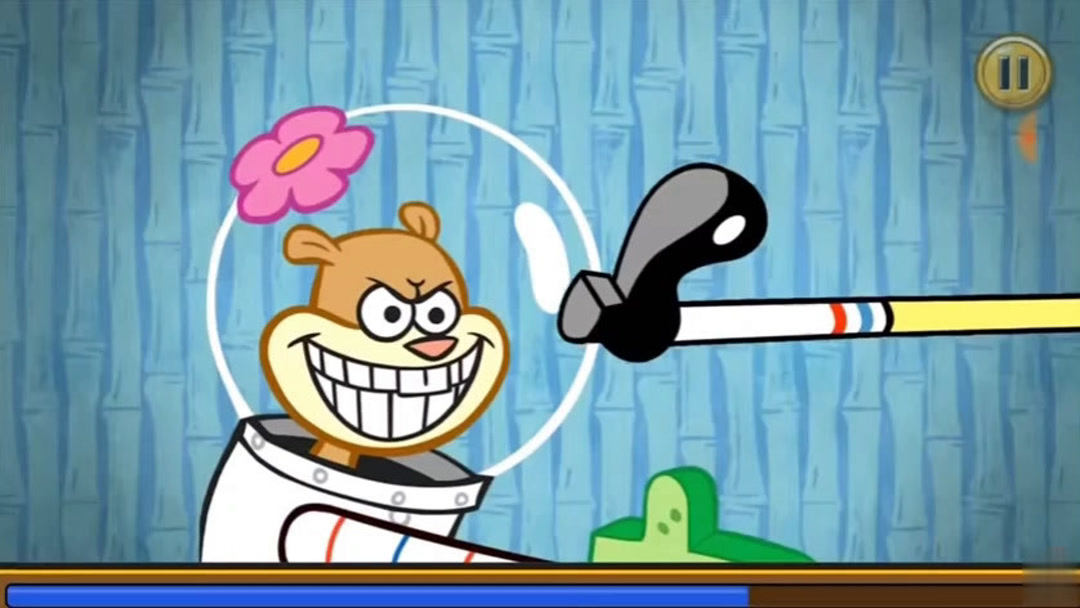 正中下怀的臭脚丫,不怕我挠你痒痒吗? 海绵宝宝游戏