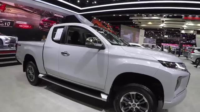 车展现场,三菱新款高颜值皮卡,感觉如何?