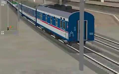 模拟火车出轨事故18