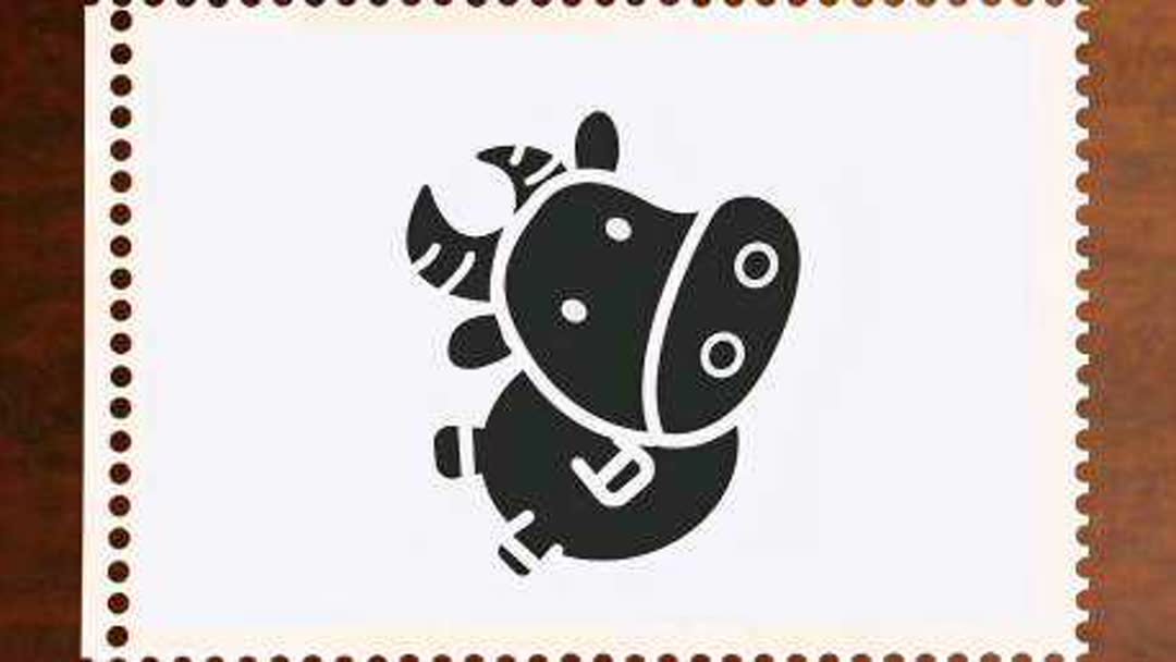 如何画小牛简笔画