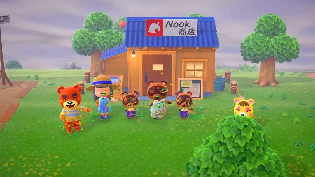 【小米丸子】动物森友会6 商店开业庆典 发展实况佛系养老生存