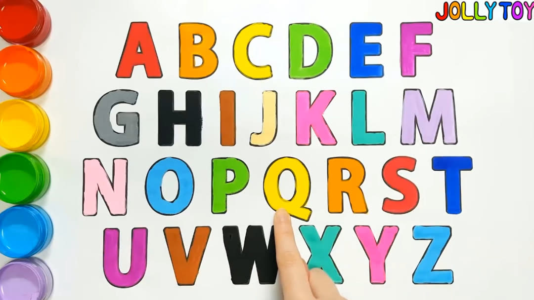 边学边画:学习26个英文字母!