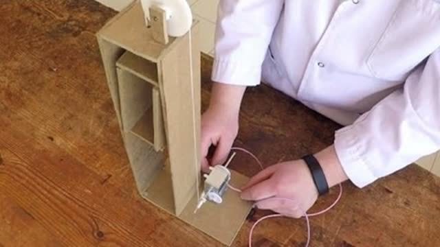 DIY:做一个升降电梯的模型