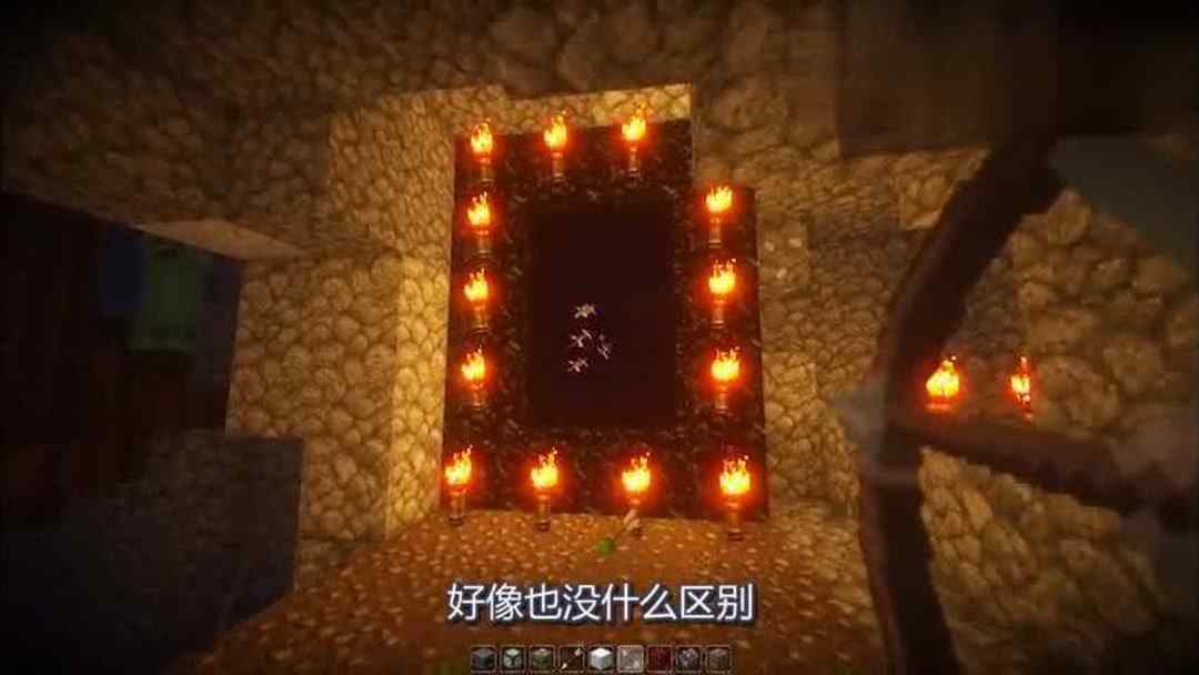 我的世界冷知识50哪些东西可以穿越地狱之门呢?大蜀做了一个测试