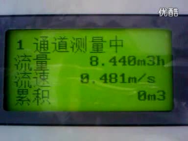 原创设计的超声波流量计