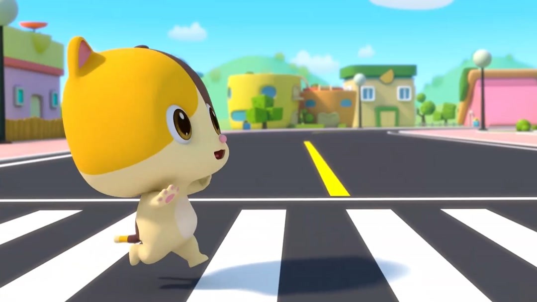 宝宝巴士:3分钟儿歌动画,让宝宝熟记过马路安全事项