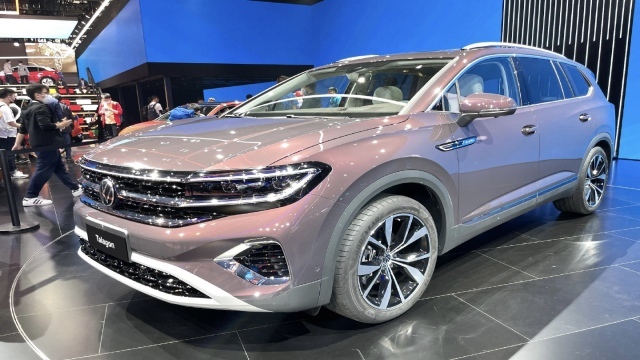 2021上海车展:一汽大众全新揽境实车亮相 新旗舰SUV