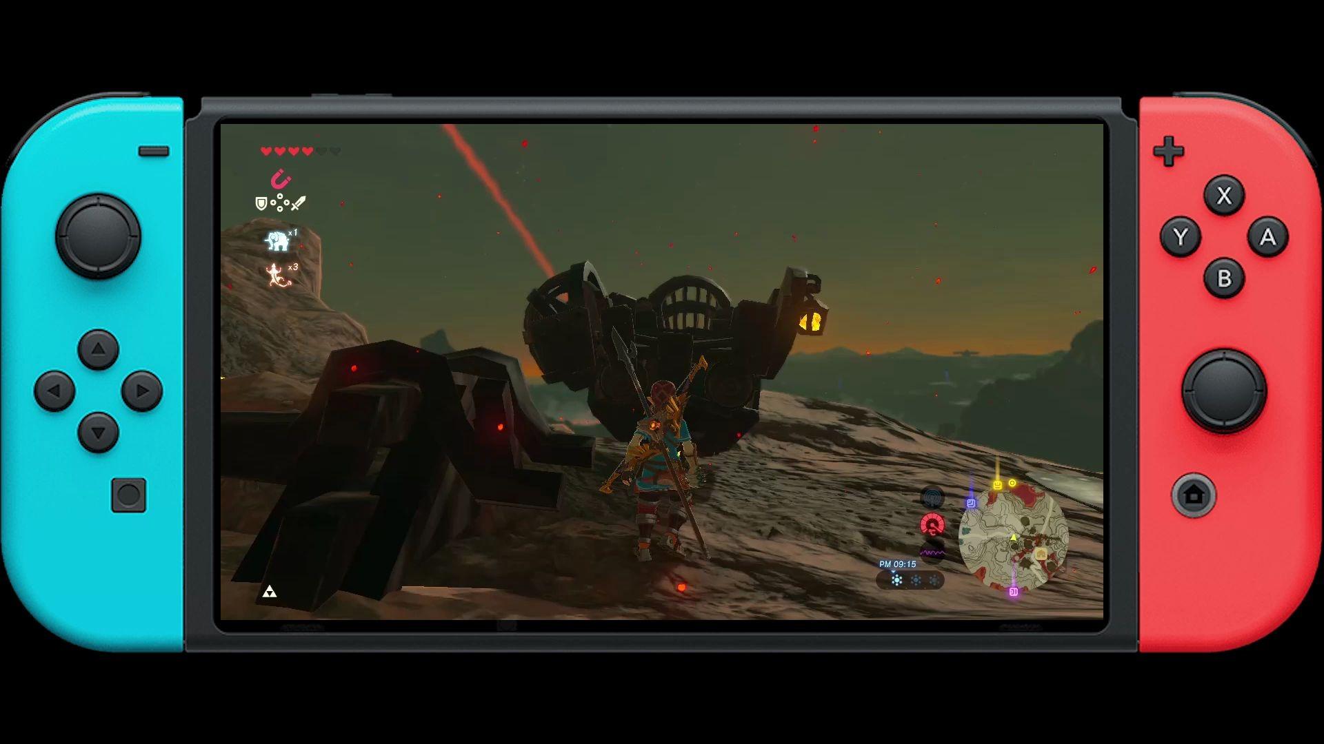 塞尔达传说荒野之息 switch 磁悬浮矿车 飞机 简化教程。适合全地形