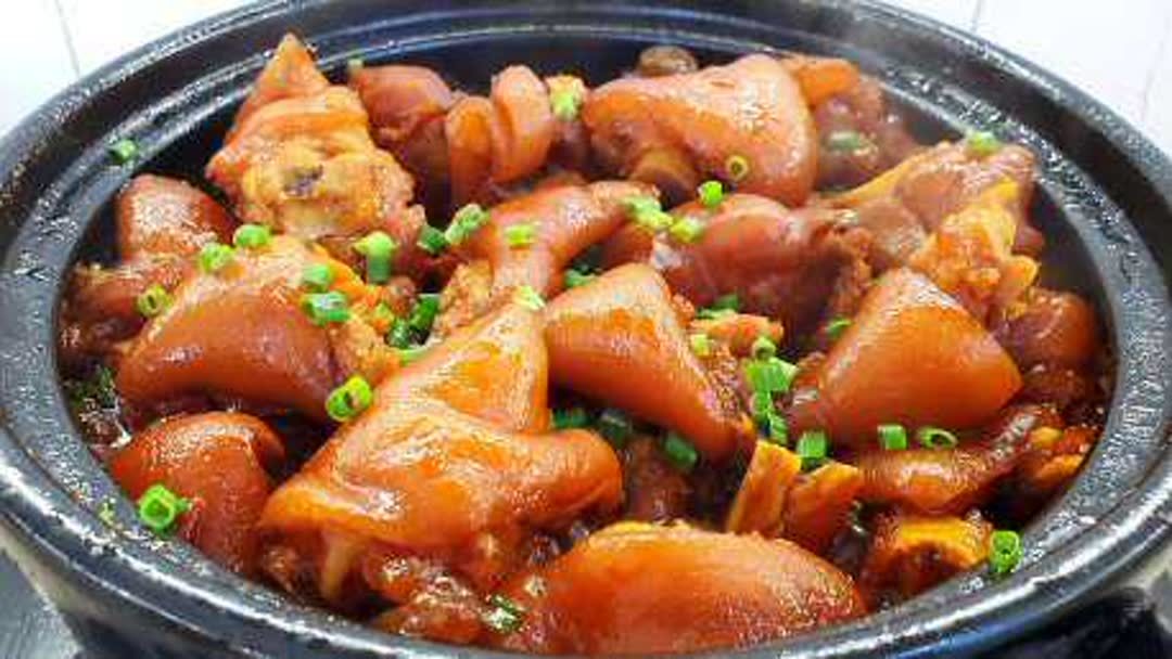 猪脚最好吃的做法,Q弹软烂不油腻,满满一大锅不够吃