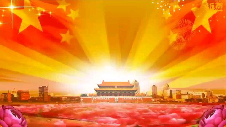 中华响扇:广汉高坪太极队表演