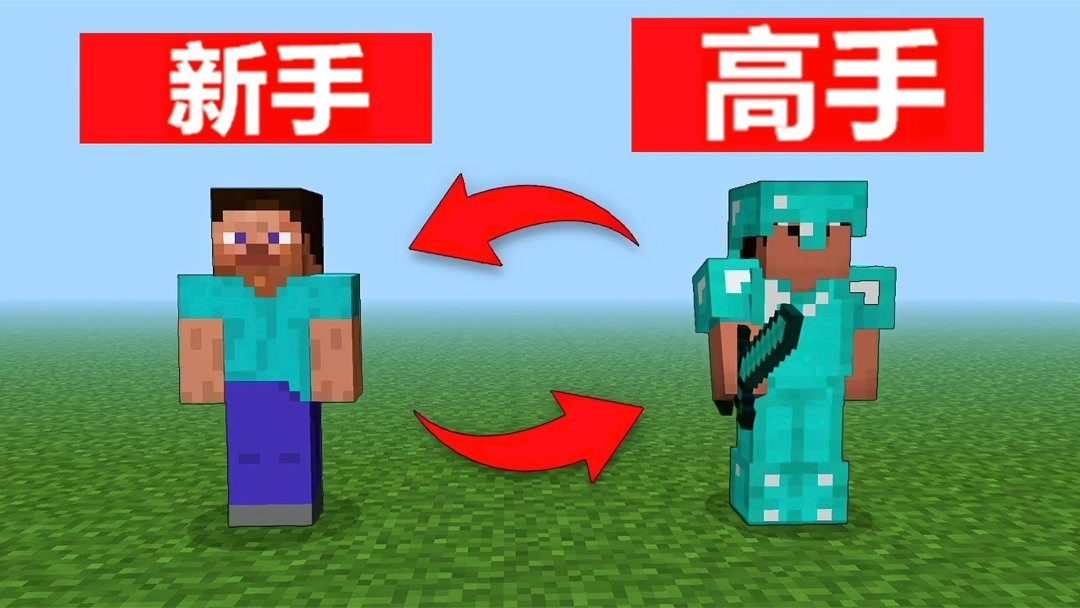 我的世界MC 高手和新手互换身份?